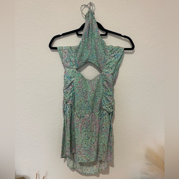 Dresses | Colorful Flowy Mini Dress | Poshmark